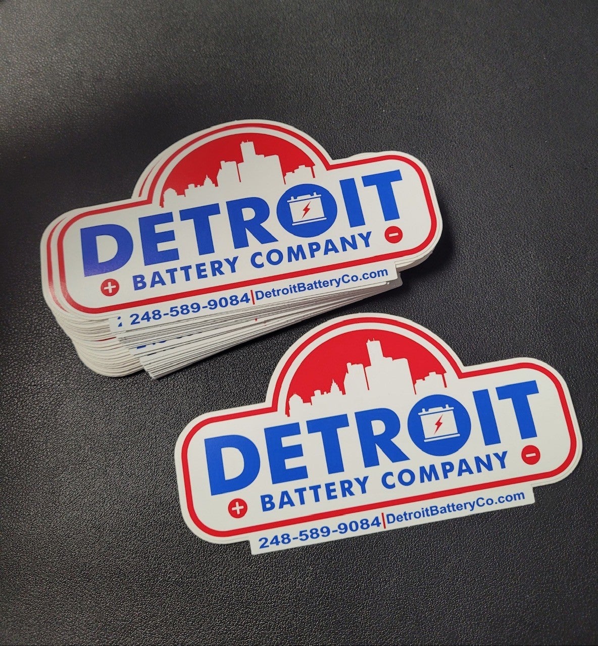Detroit Battery Logo Sticker | DETROIT BATTERY COMPANY