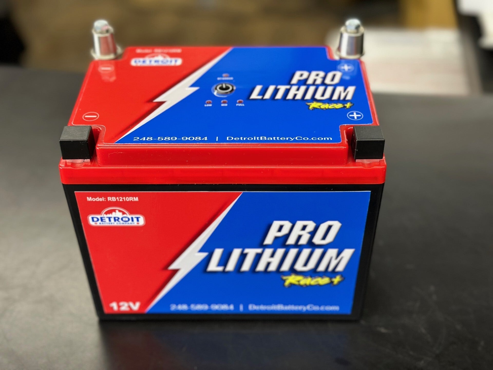 12v Pro Lithium Race+ Battery | DETROIT BATTERY COMPANY